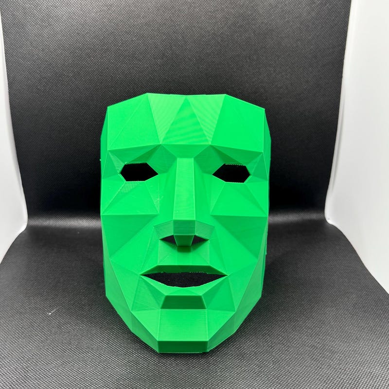 Polygonal Mask - Etsy