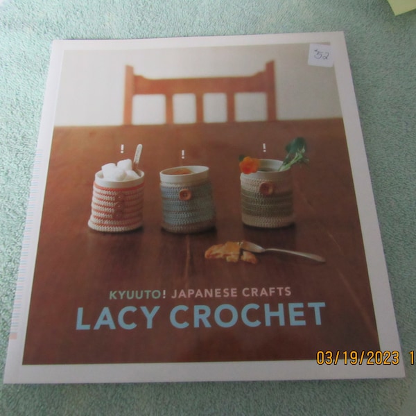Japanese Crochet Pattern Book - Etsy
