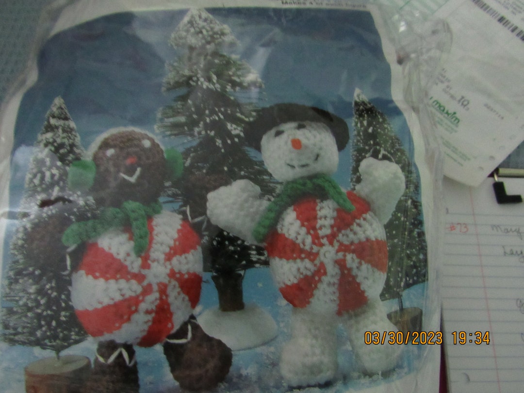 Large Peppermint People Kit to Crochet - Etsy