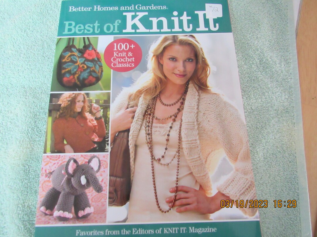 Best of Knit It 100+ Knit and Crochet Classics - Etsy