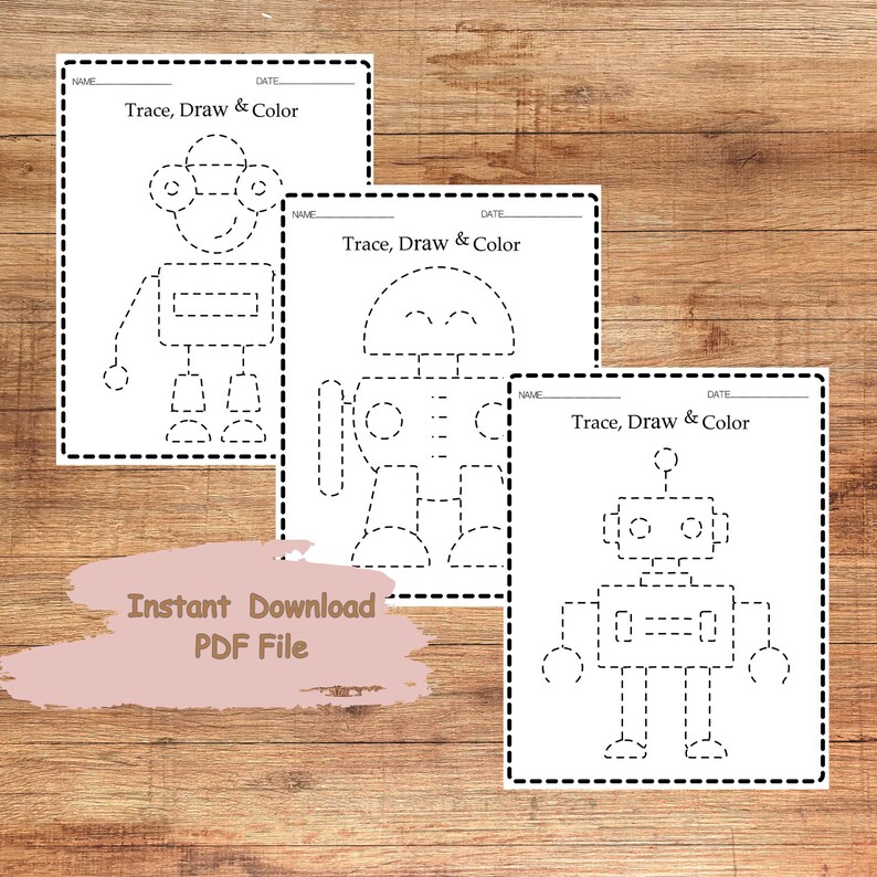 Tracing Worksheets for Toddlers, Preschool Printables, Tracing Coloring ...