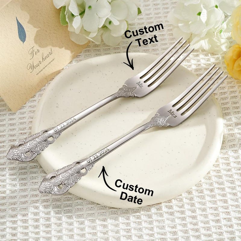Cake Forks - Etsy UK