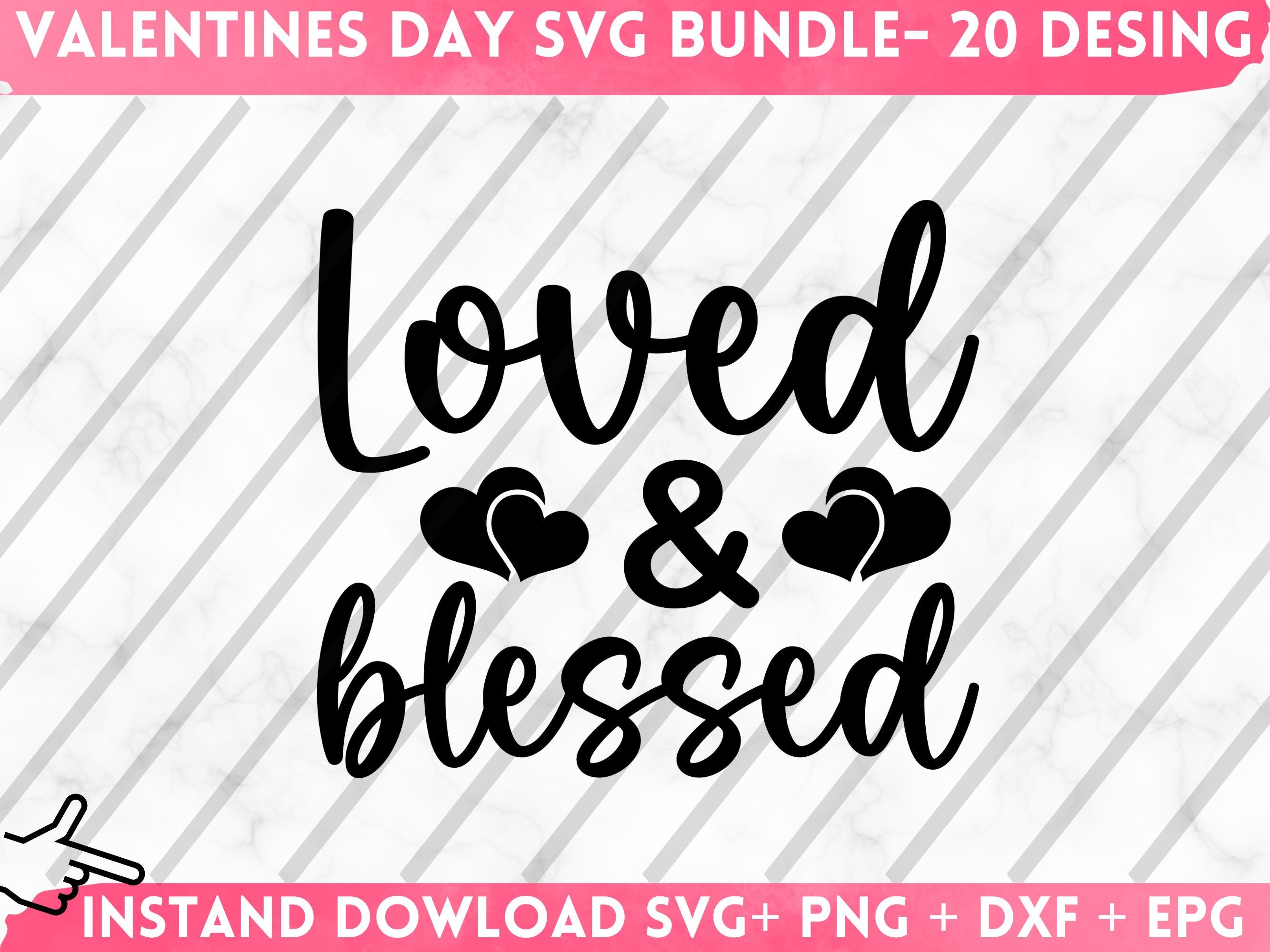 Valentines Day SVG Bundle Valentine's Day SVG Bundle - Etsy