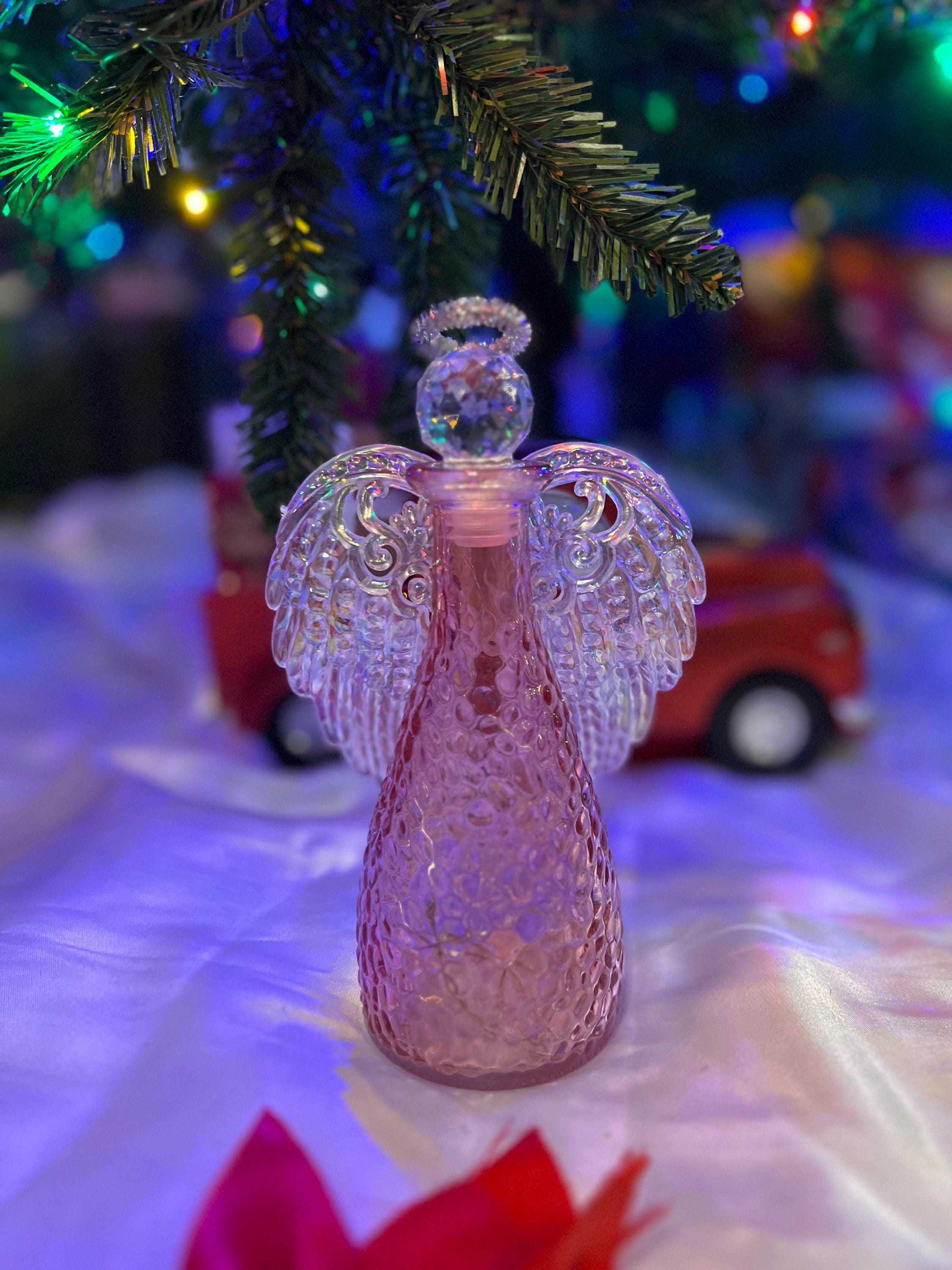 Light up Glass Angels - Etsy