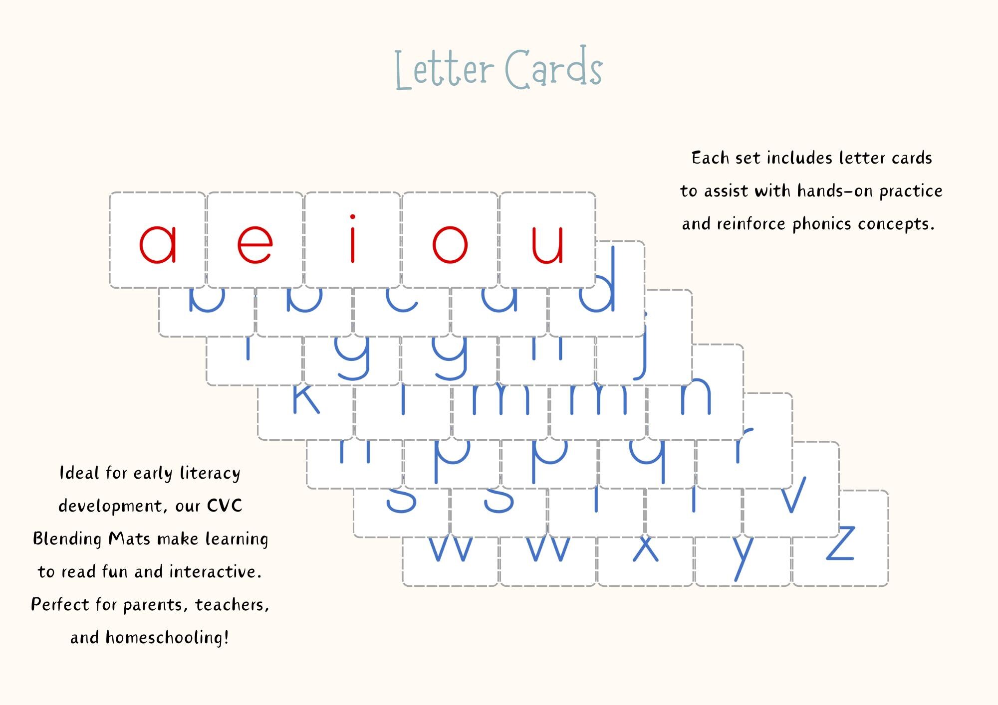 CVC Blending Mats - Printable - Etsy