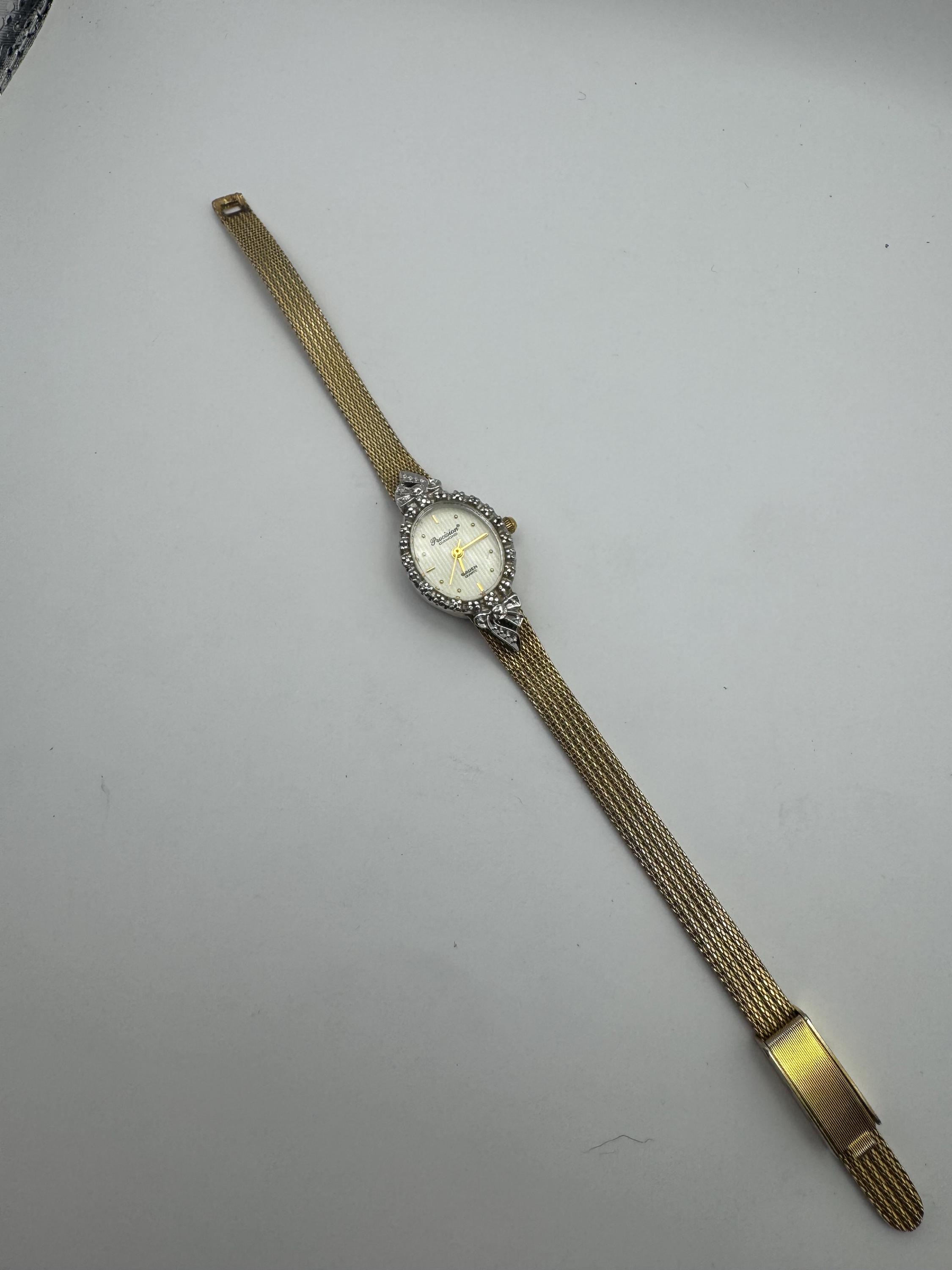 Gruen Precision With Diamonds Womens Watch - Etsy