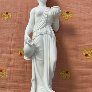 Vintage Hebe Statue Goddess Figure Figurine Classic P.A.T. TL Cup ...