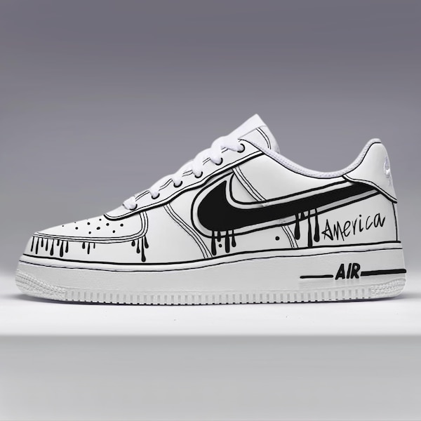 Custom Nike Af1 Low - Etsy