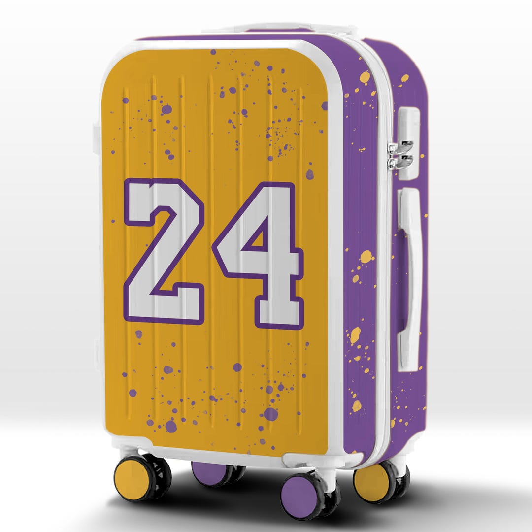 Custom NBA 20in Cabin Roller Suitcase: Hard Shell Carry-on Luggage With ...