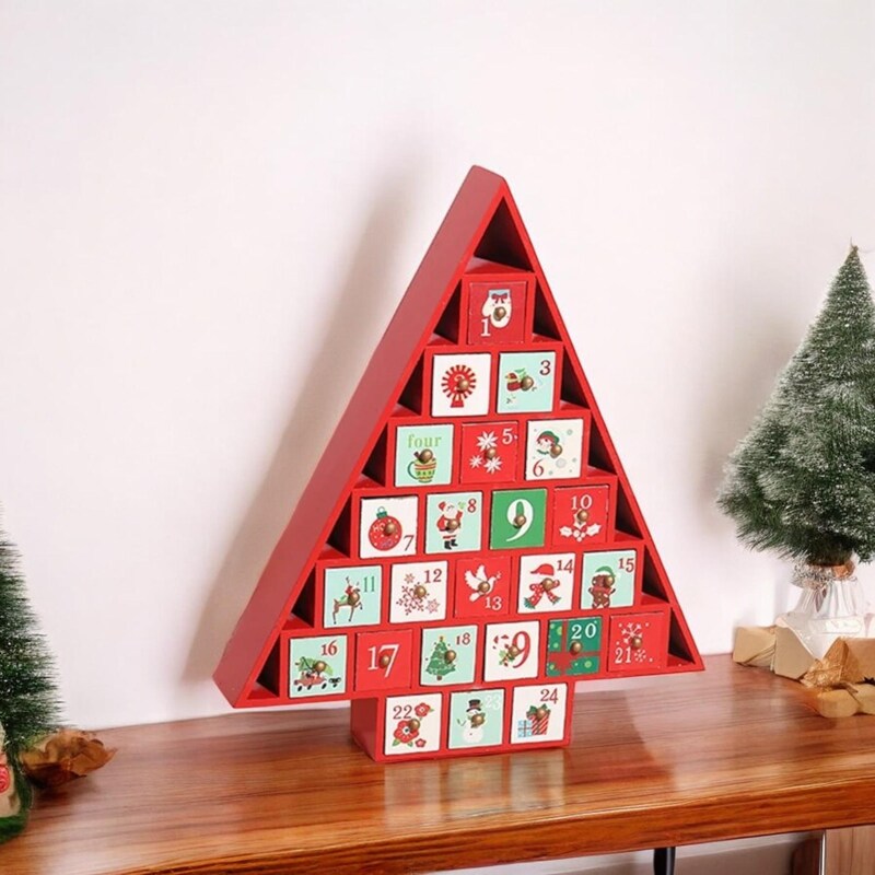 Advent Calendar Wood - Etsy