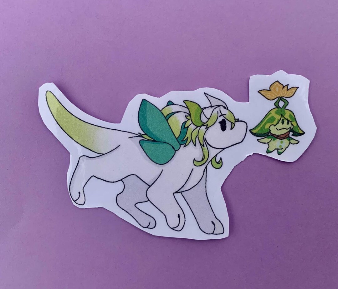 Nahida Dragon Sticker - Etsy