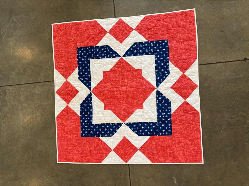 Zellij Quilt Pattern: Modern Moroccan Tile Design (instant Download) - Etsy