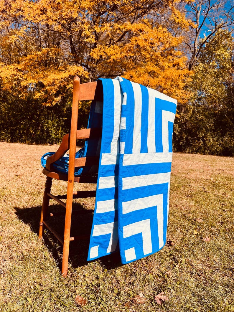 Opti Quilt Pattern: Modern Optical Illusion Blanket (instant Download ...