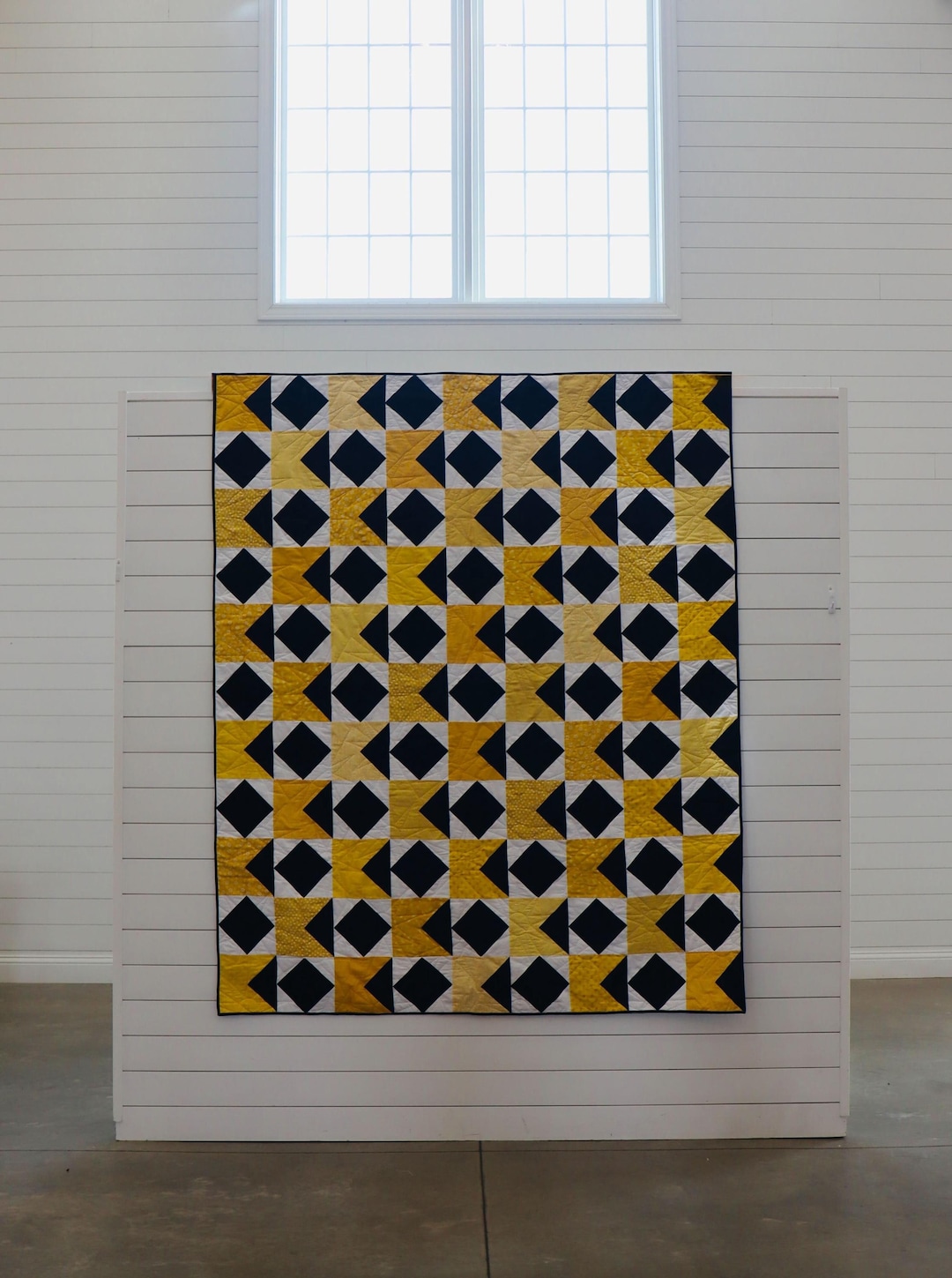 Facet Quilt Pattern: Modern DIY Blanket Design (instant Download) - Etsy