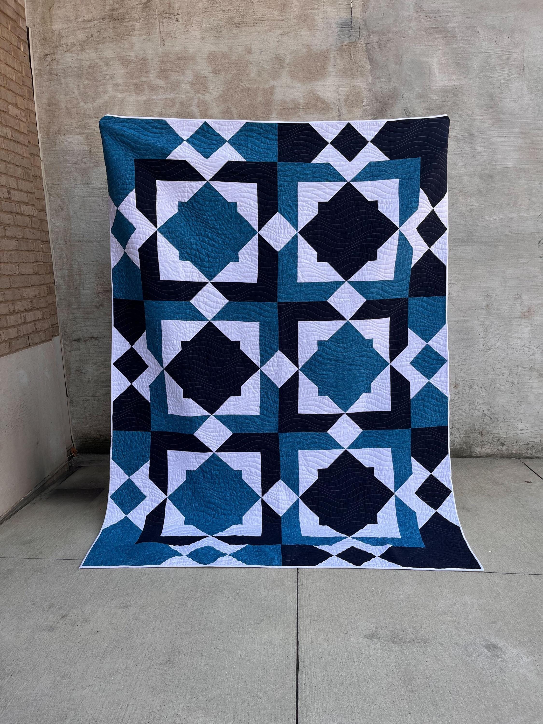 Zellij Quilt Pattern: Modern Moroccan Tile Design (instant Download) - Etsy