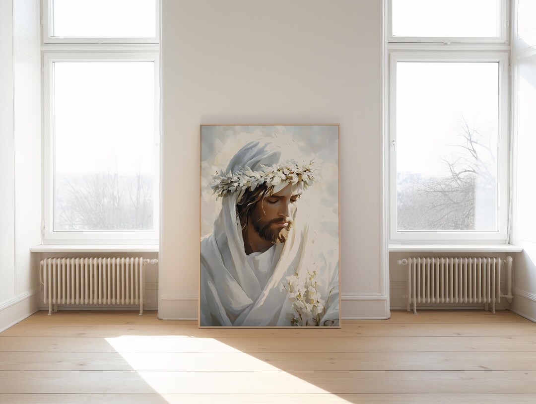 Crowned With Grace | Christian Wall Art | Modern Christian Art ...