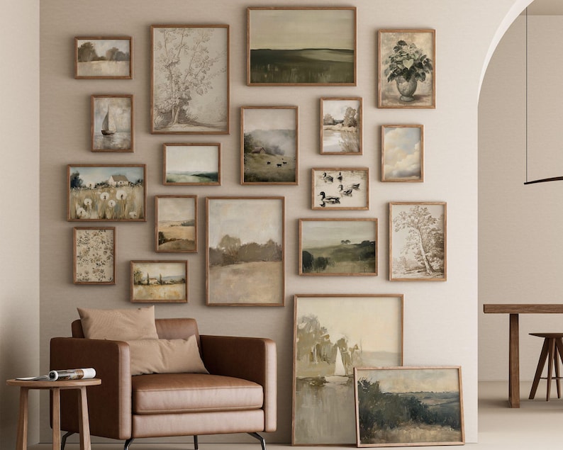 Curated Vintage French Country Landscape Prints - 450+ Cottagecore ...