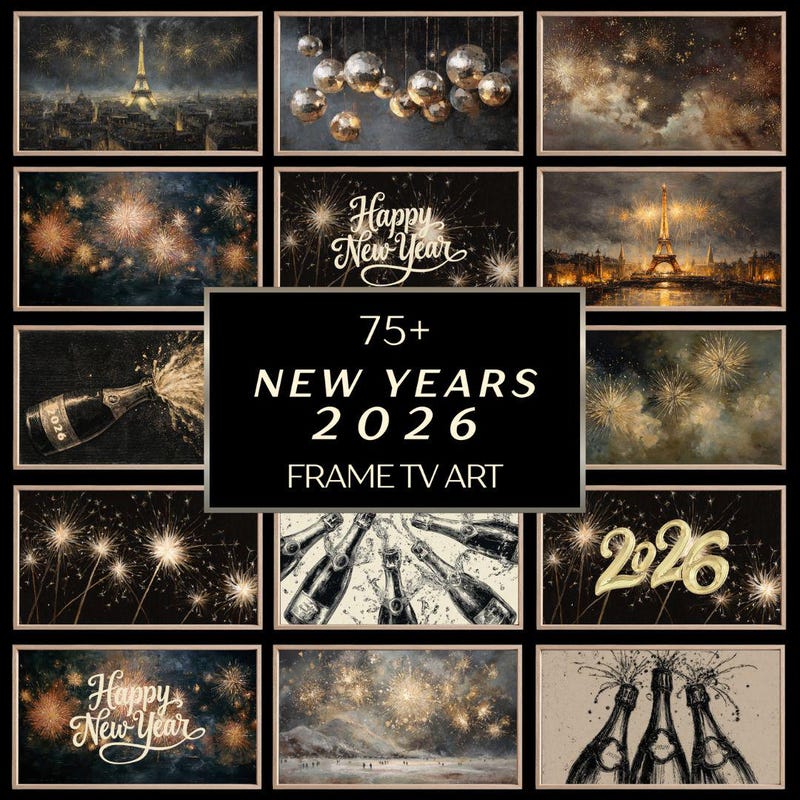 Frame Tv Nye Artwork - Etsy