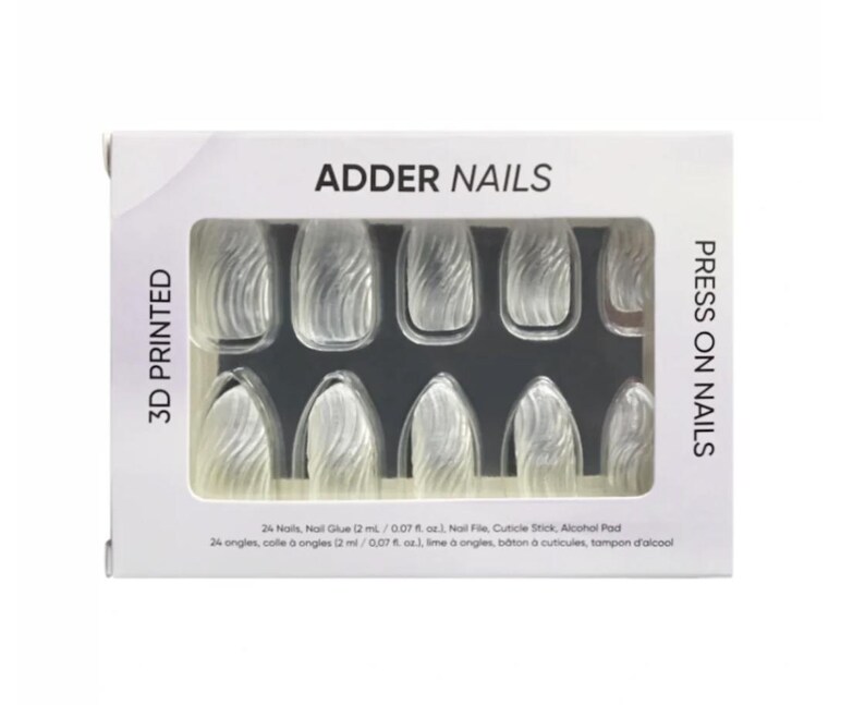 3D Printed Press on Nails - A Perfect Wave - Etsy