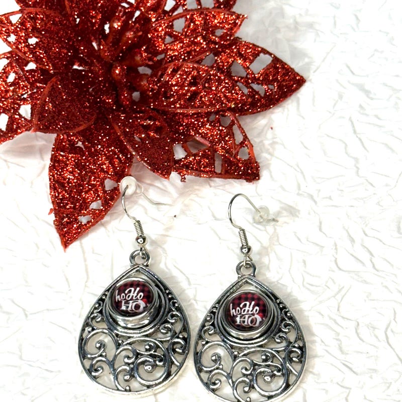 Snap Button Earrings - Etsy