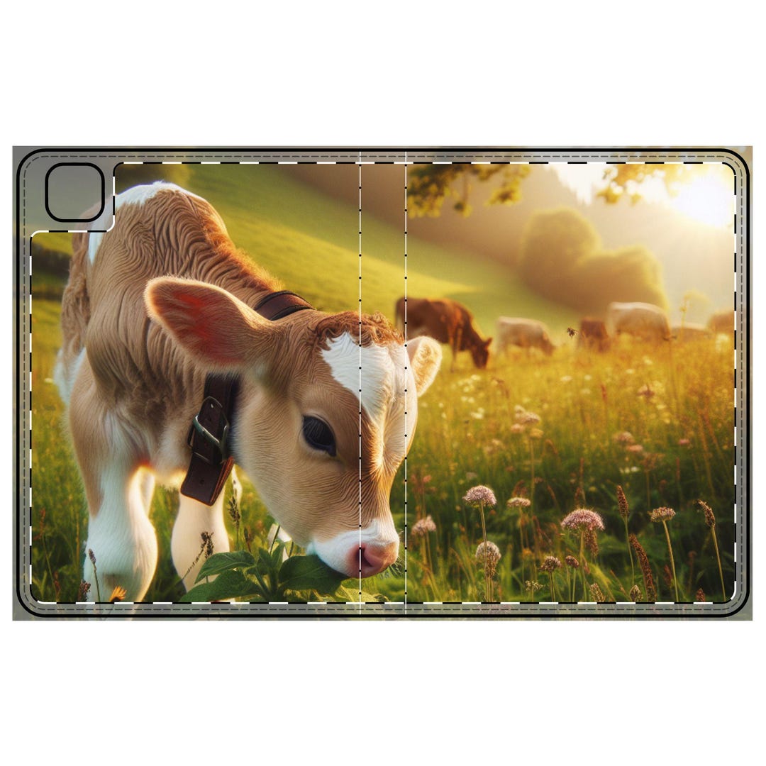 Calf Grazing Tablet Case - Etsy