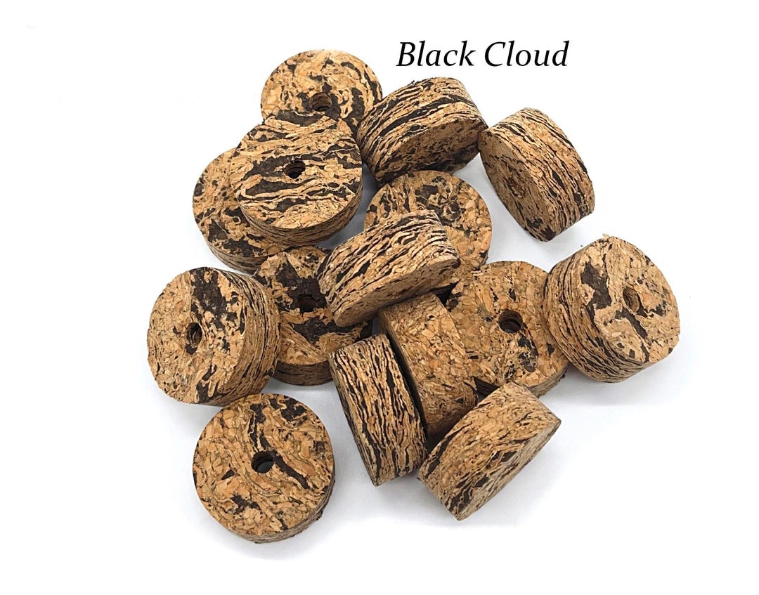 Cork Rings, Black Cloud - Etsy