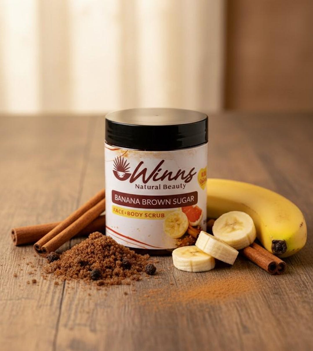 Banana Brown Sugar Face and Body Scrub - Etsy