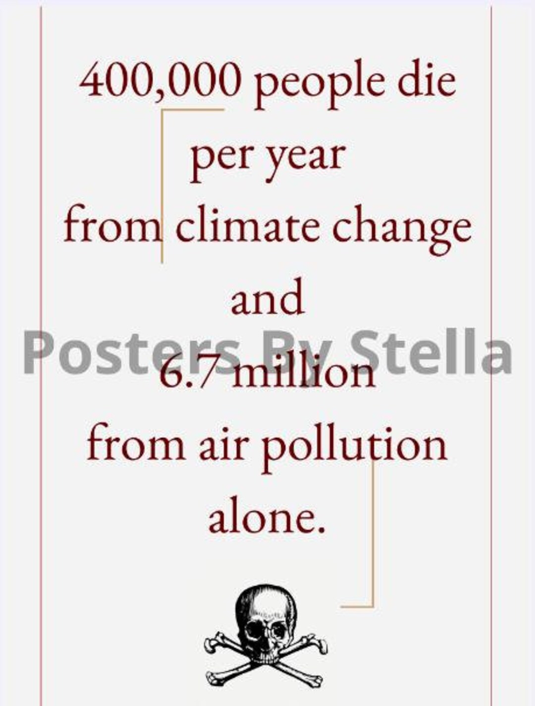 Climate Change Awareness Posters Air Pollution - Etsy