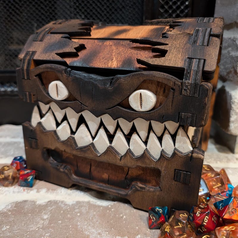 Dnd Treasure Chest Cards - Etsy