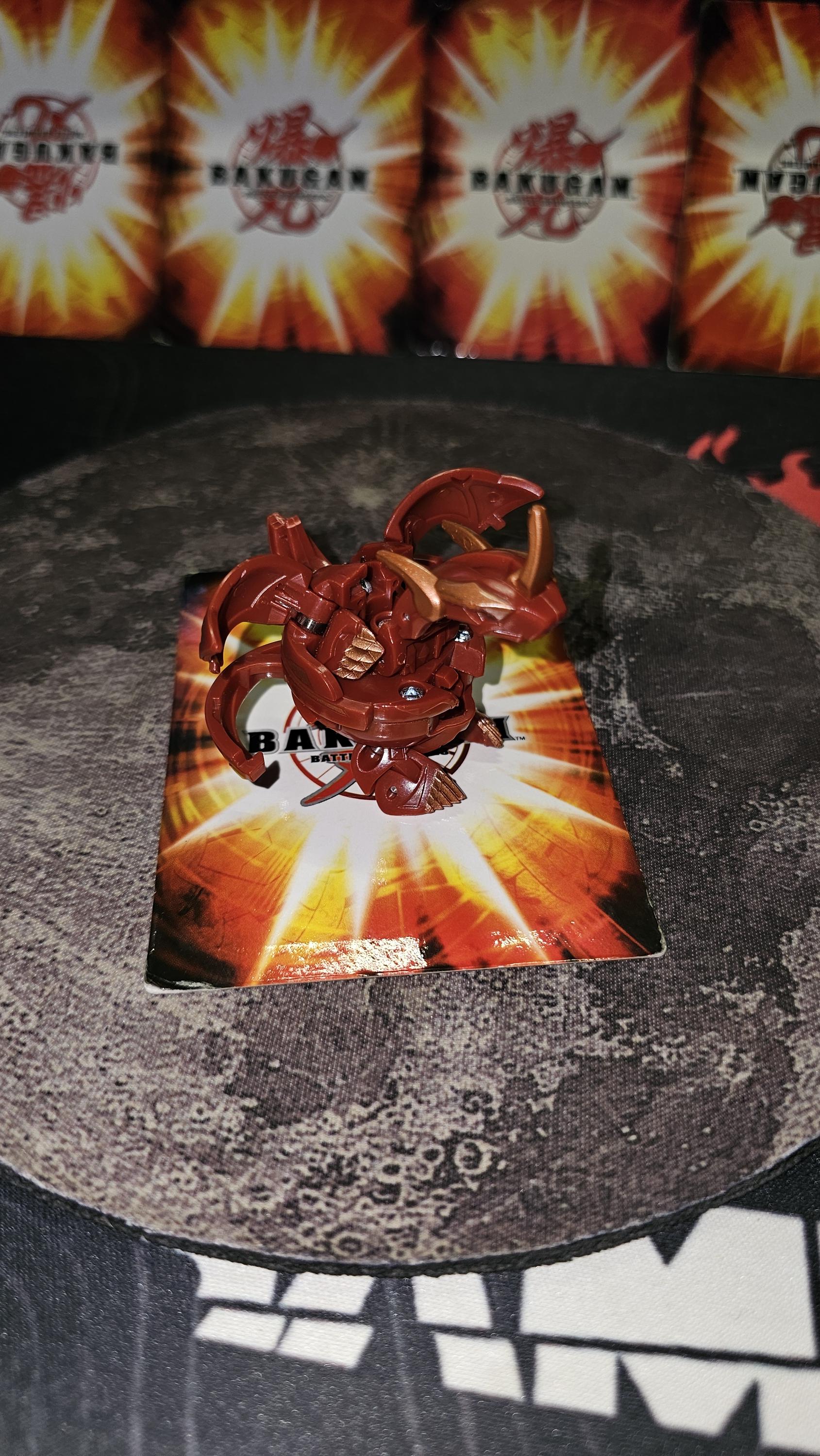 Bakugan Battle Brawlers Pyrus Cross Dragonoid MG Spin Japan Import 540G ...