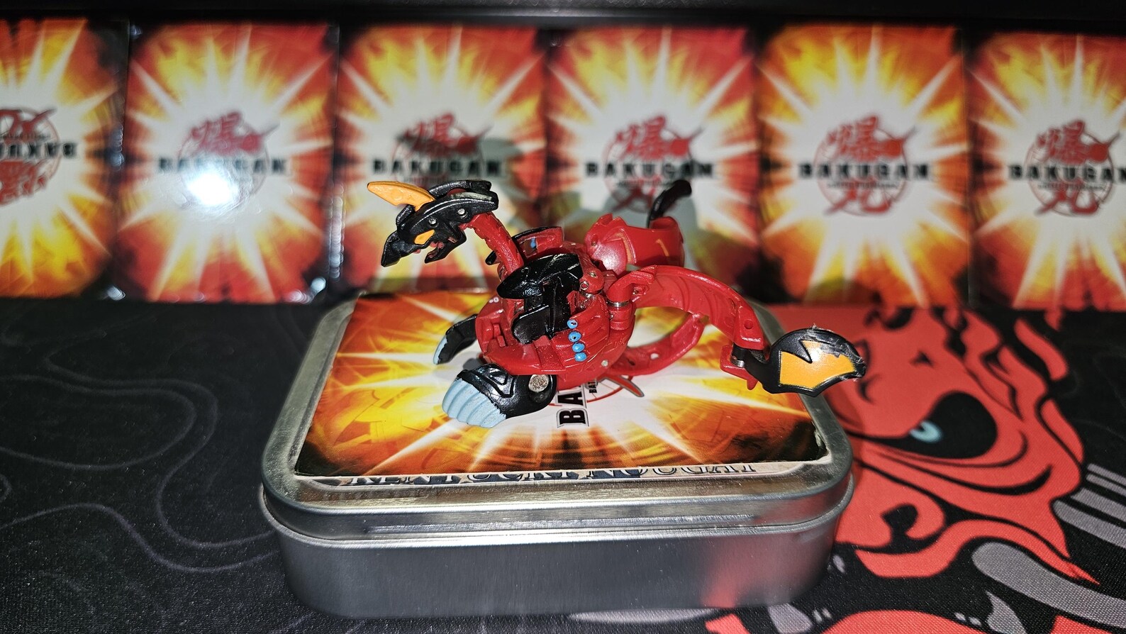 Bakugan Pyrus Hex Viper Helios 520G New Vestoria VHTF (read Description ...