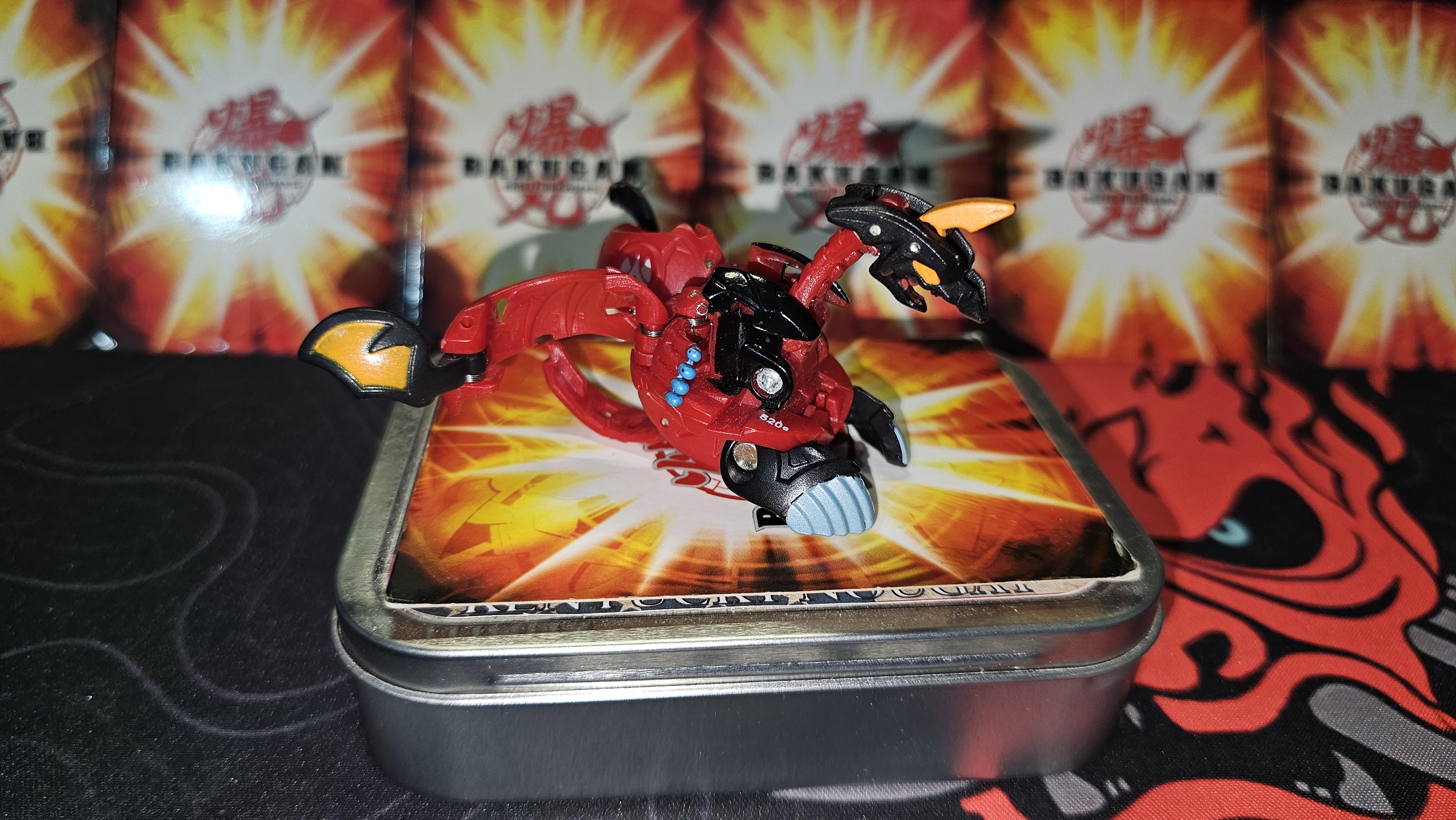Bakugan Pyrus Hex Viper Helios 520G New Vestoria VHTF (read Description ...