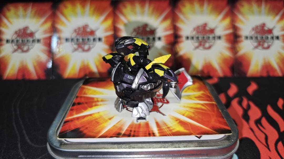 Bakugan Darkus Knight Percival New Vestoria (spin) MG Japan - Etsy