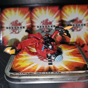 Bakugan Pyrus Hex Viper Helios 520G New Vestoria VHTF (read Description ...