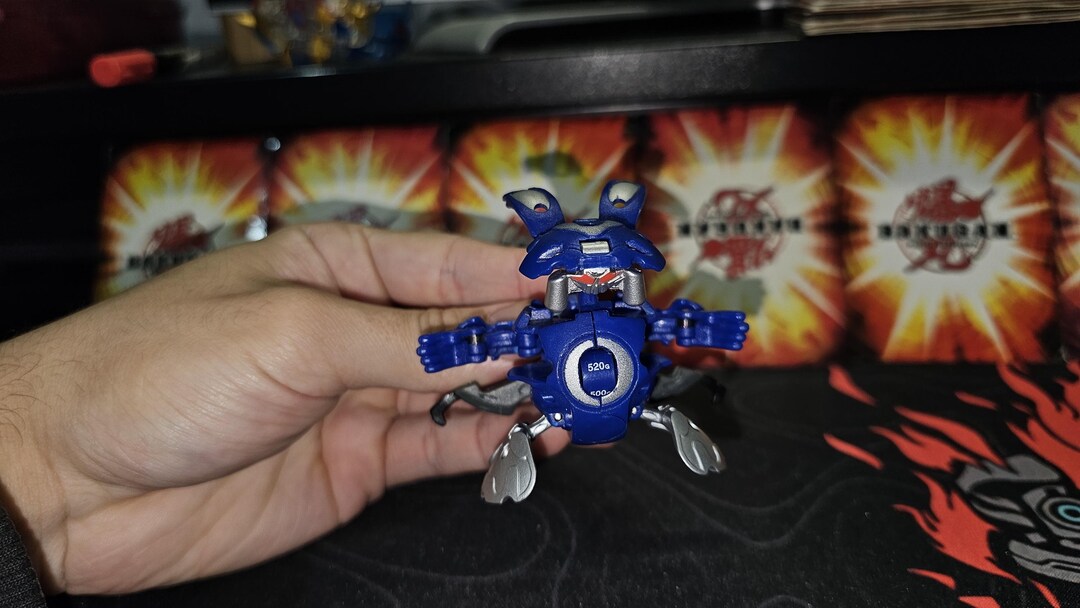 Bakugan Metchtitanium Surge Infinity Tristar Aquos With "crosstriker" Nano Gear MG IMPORT VHTF ...