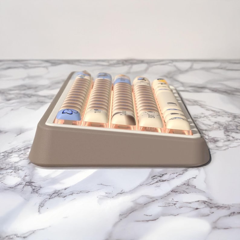 Kitty Milk Custom Keycap Set for Mechanical Keyboard | 125 Keys | MOG ...