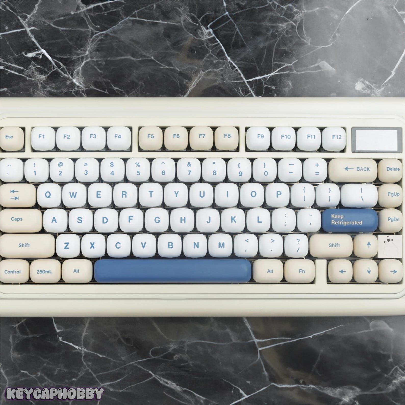 Blue Themed Custom Keycap Set: 140 PBT Keys, MX Switch - Etsy