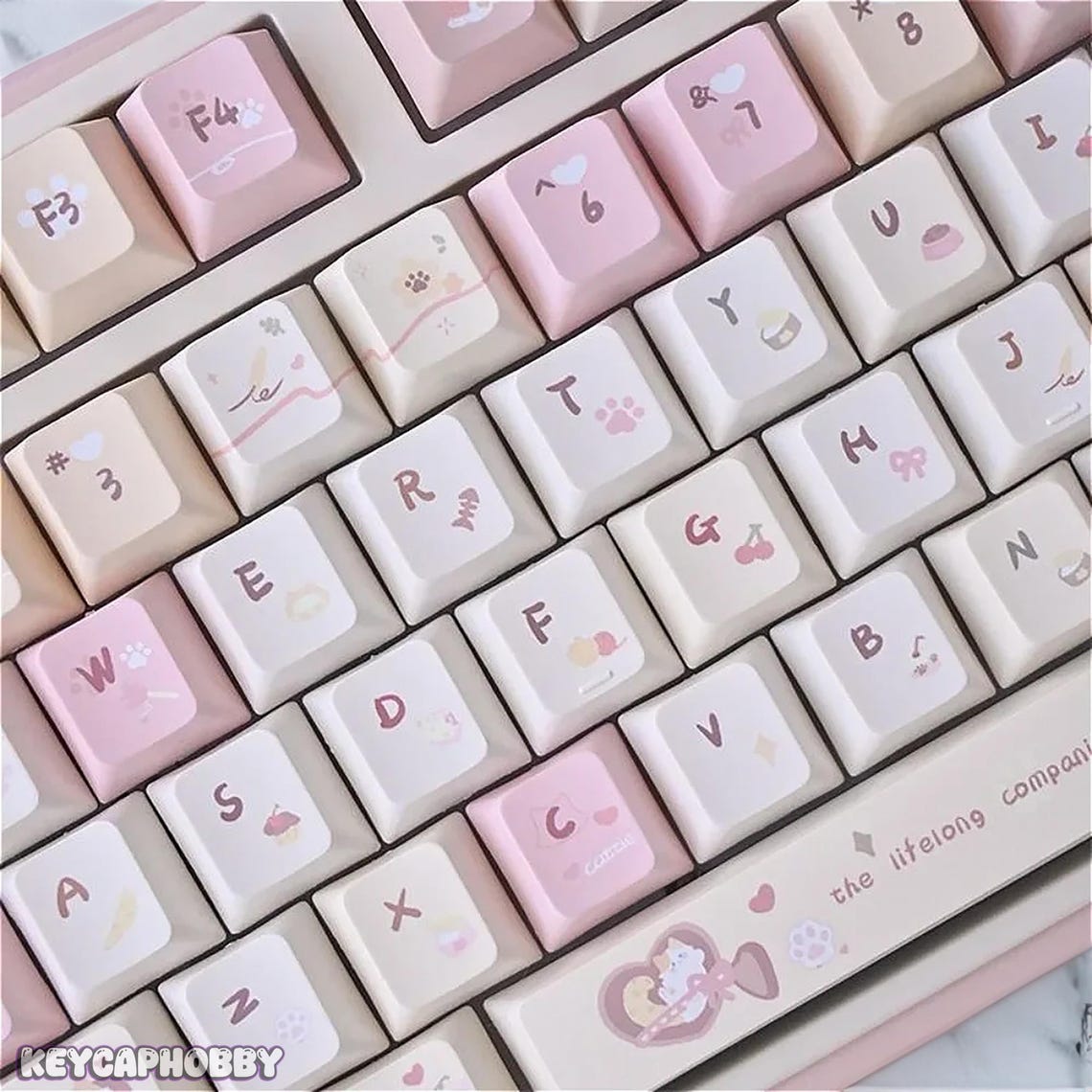 Kitten House Keycap Set | PBT, MX Switch, 137 Keys - Etsy
