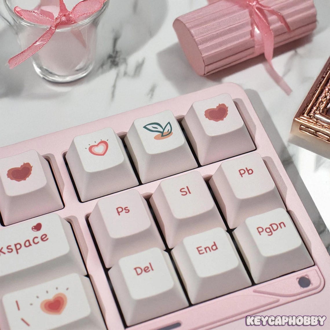 Heart Keycap Set: 129 PBT Keys, MX Profile - Etsy