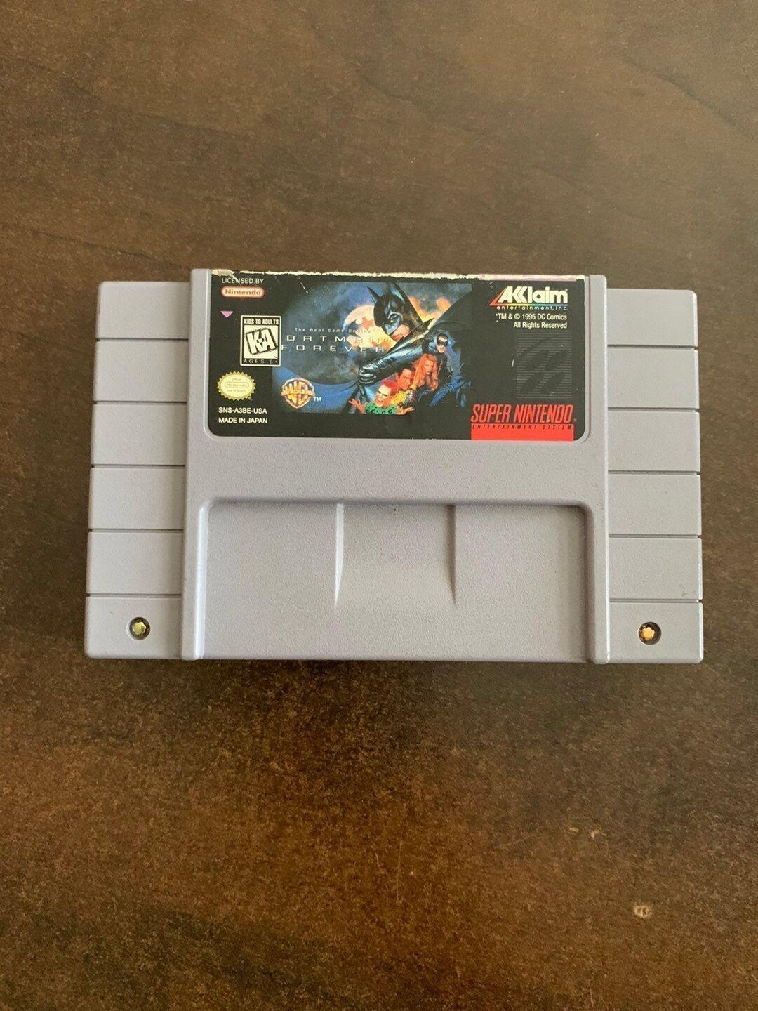 Batman Forever for Super Nintendo Snes Copy 3 - Etsy