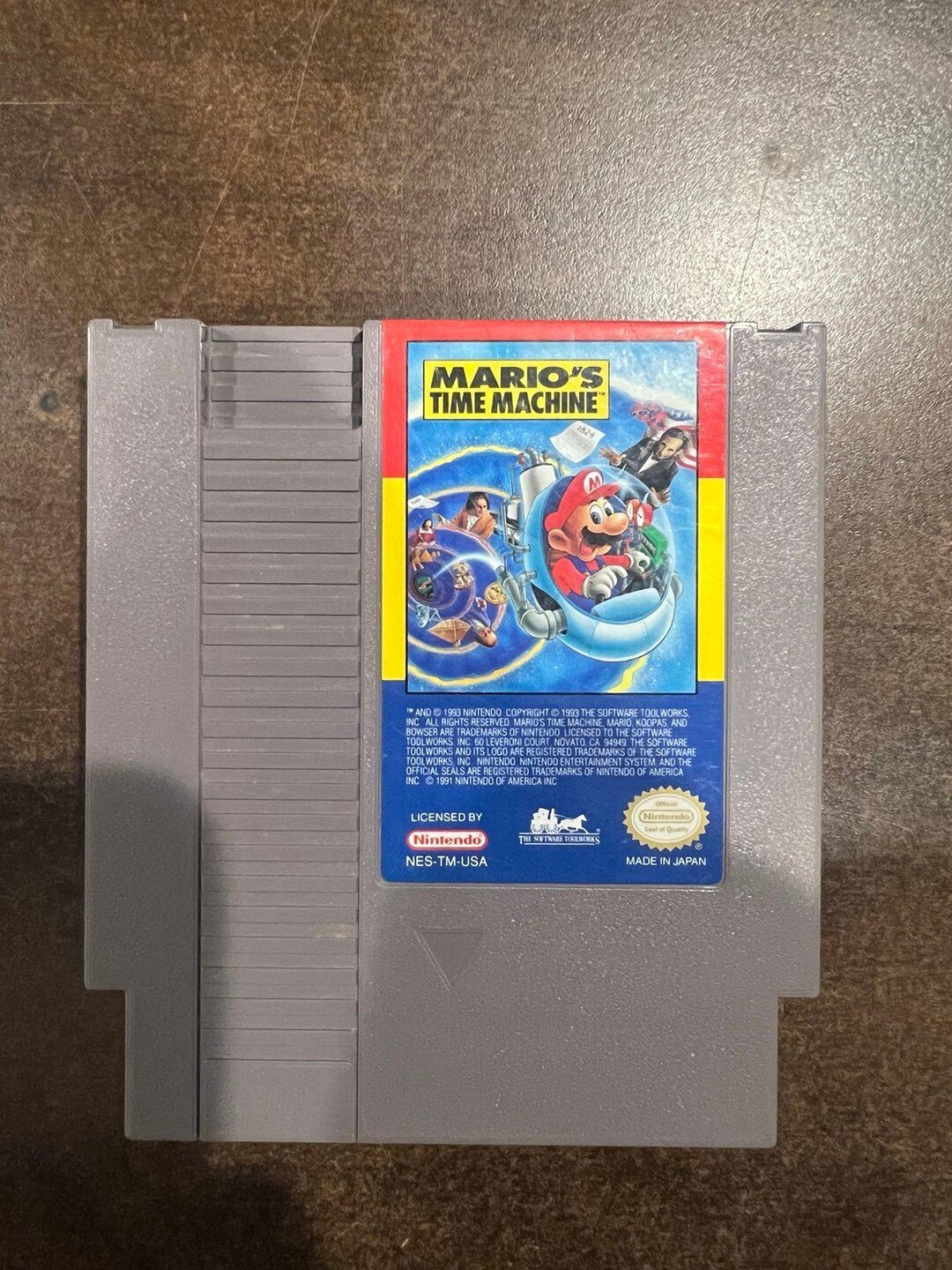 Marios Time Machine Nintendo NES RARE - Etsy