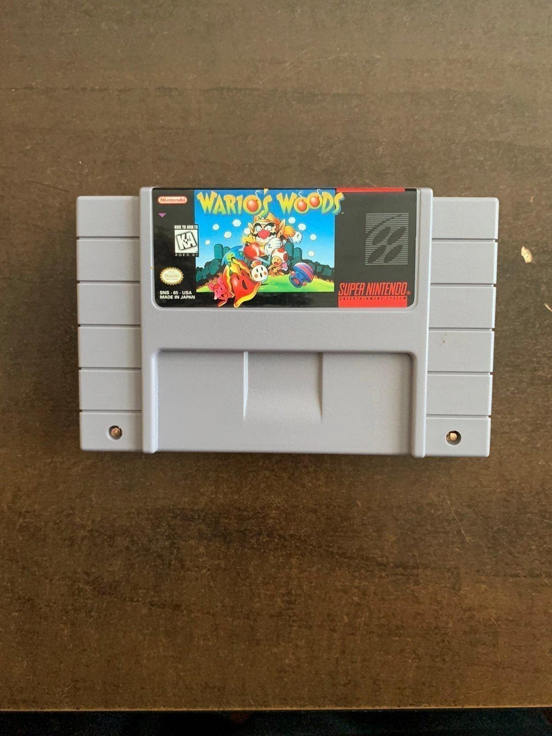 Wario's Woods for Super Nintendo Snes - Etsy