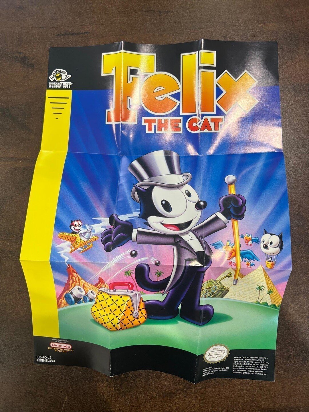 Felix the Cat Nintendo Nes Poster Only HUD-FC-US - Etsy