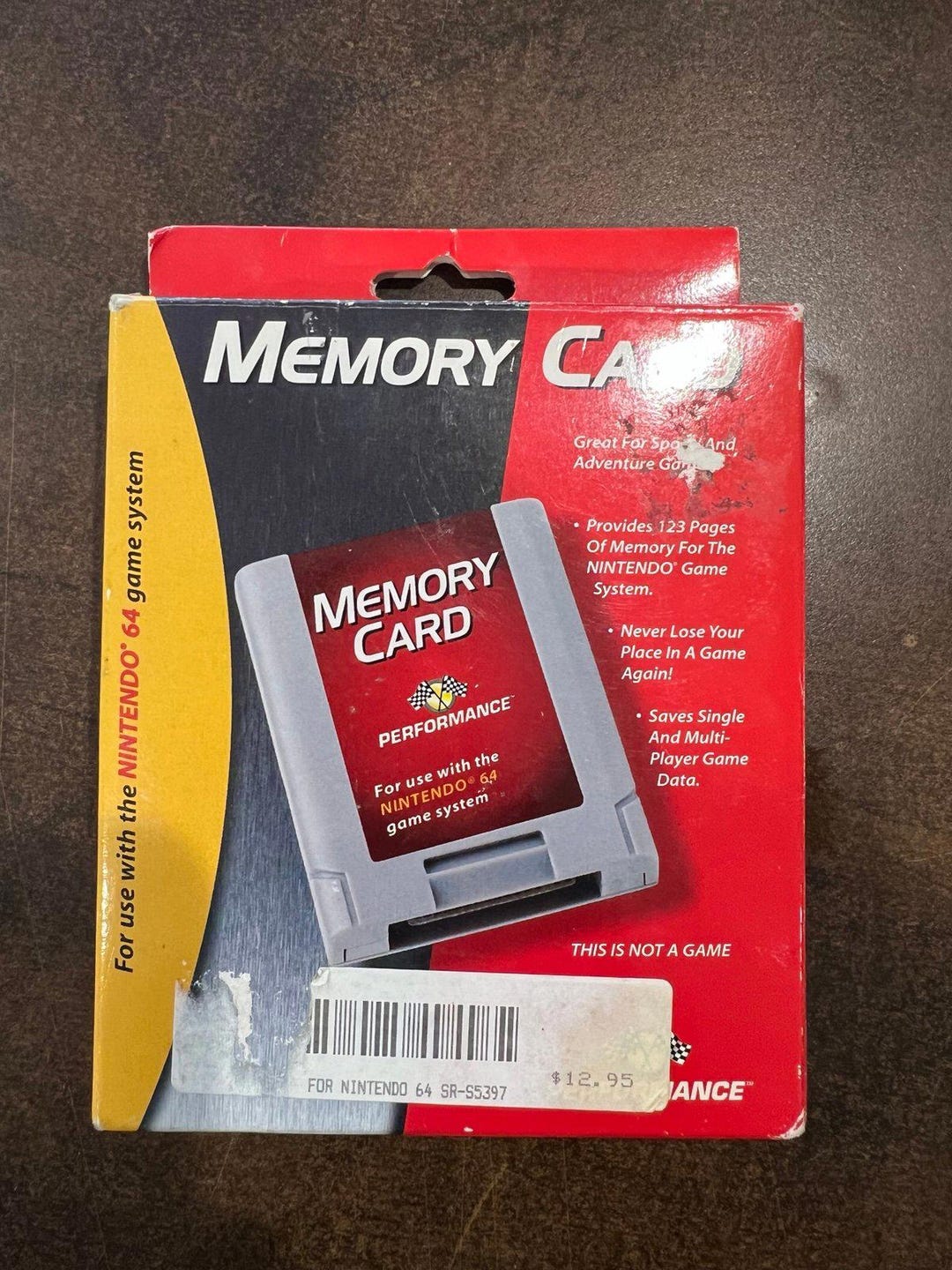 Memory Card for Nintendo 64 by Performance - New an Box - Etsy