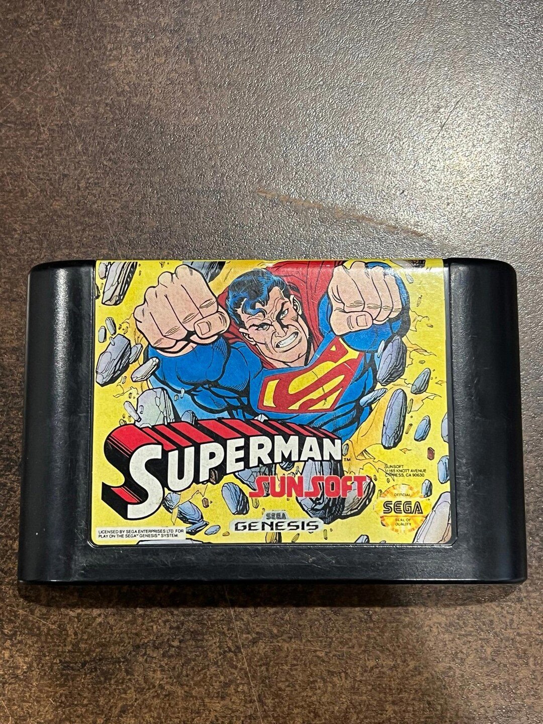 Superman Sega Genesis - Cart Only! - Etsy