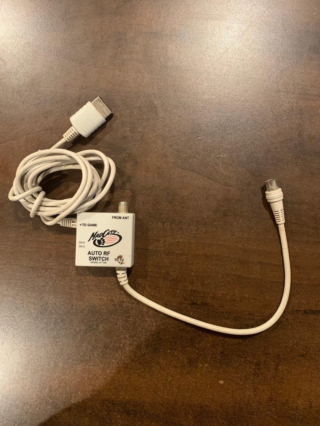 Sega Dreamcast Mad Catz RF Switch Adapter Cables - Etsy
