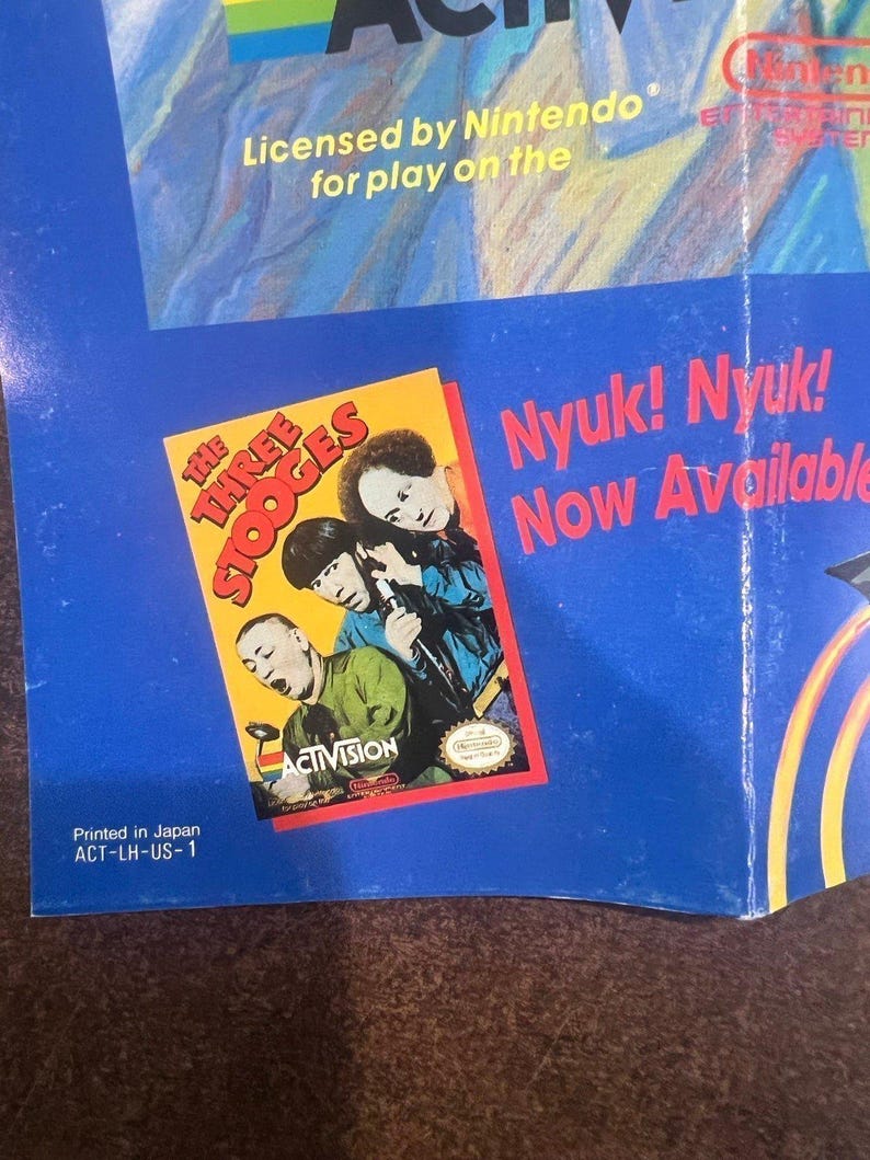 Nintendo Nes Poster Stealth Atf ACT-LH-US-1 - Etsy