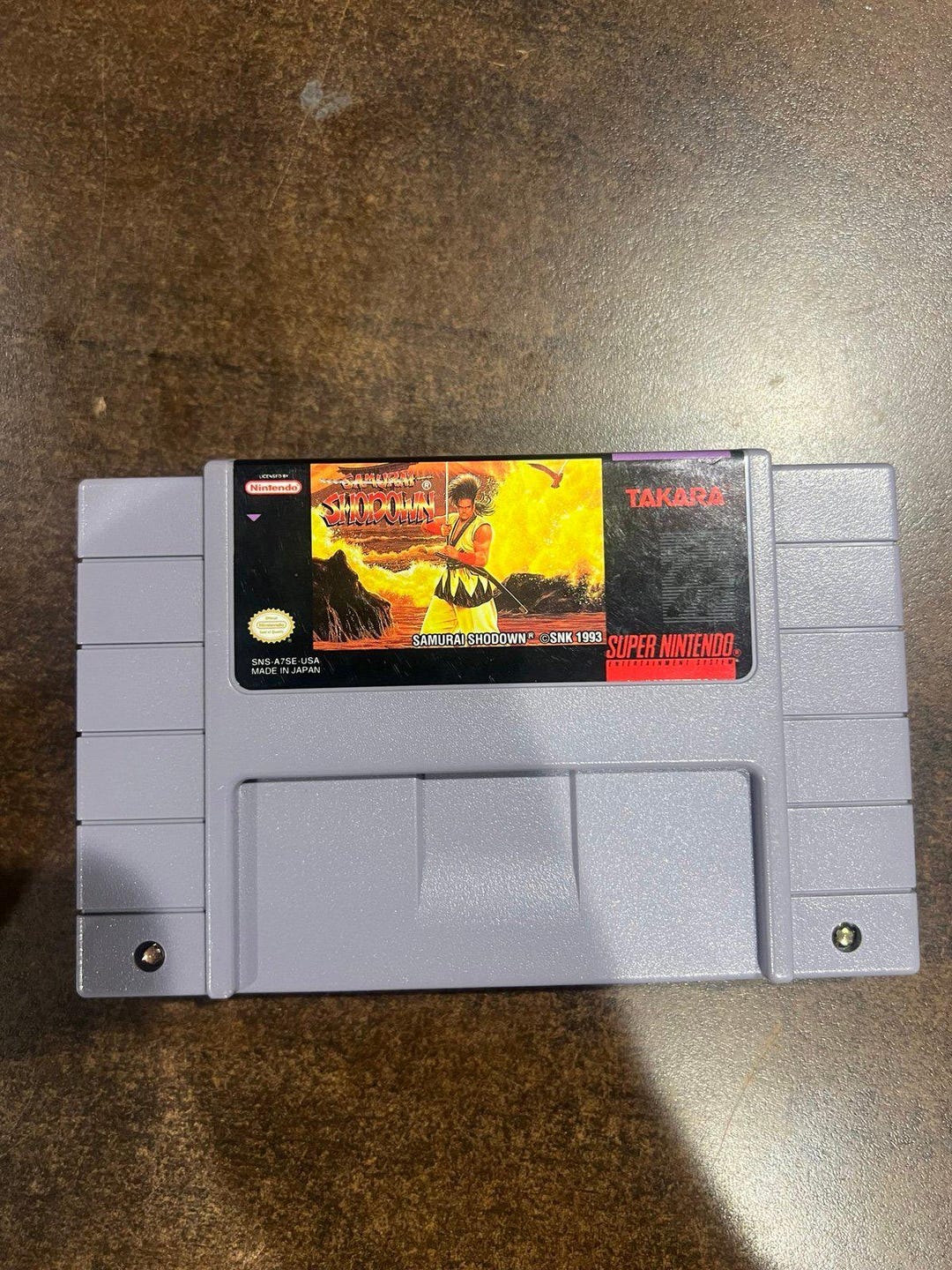 Samurai Showdown for Super Nintendo SNES Minty - Etsy