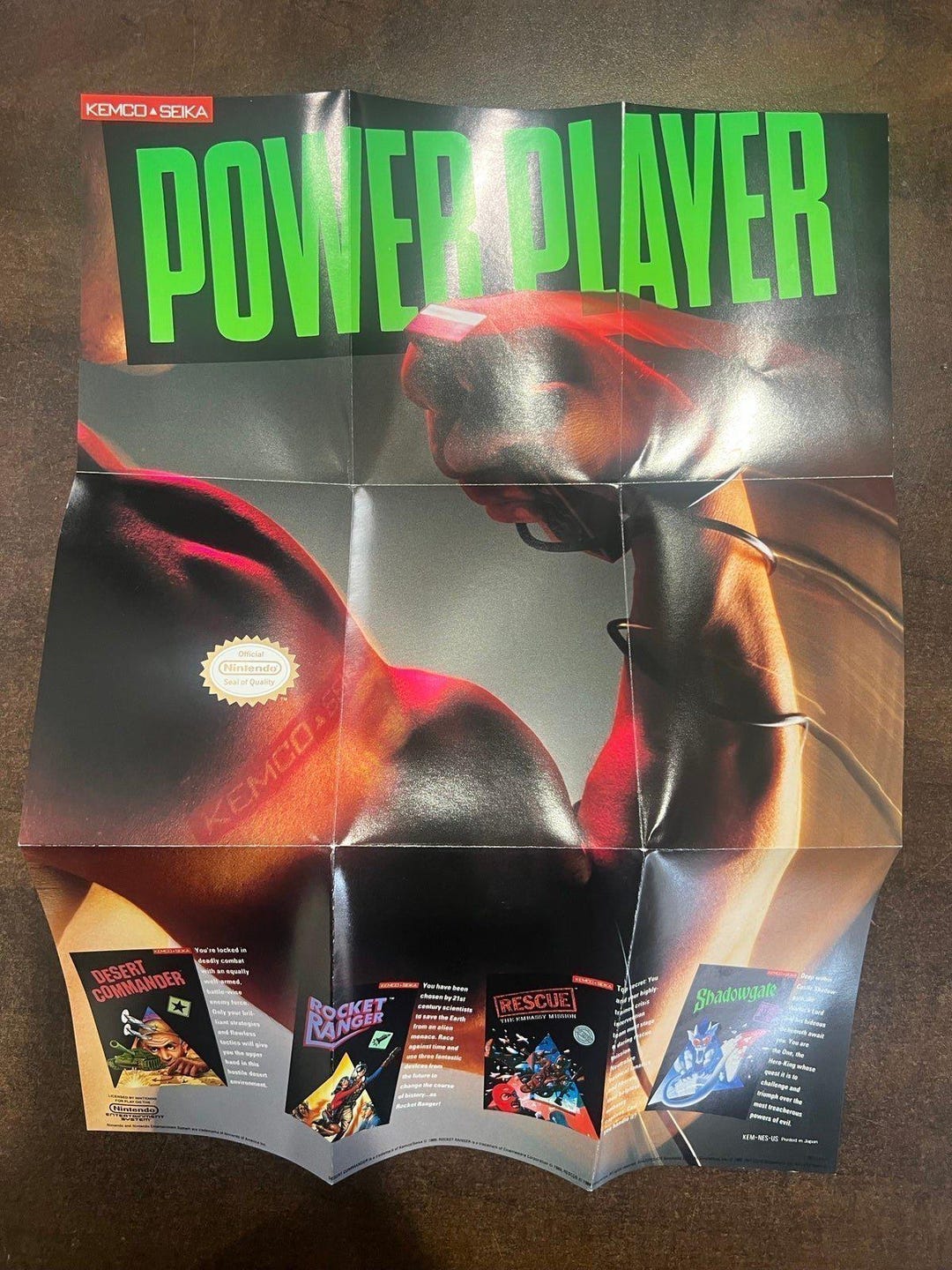 Kemco NINTENDO Nes Poster Kem-nes-us - Etsy