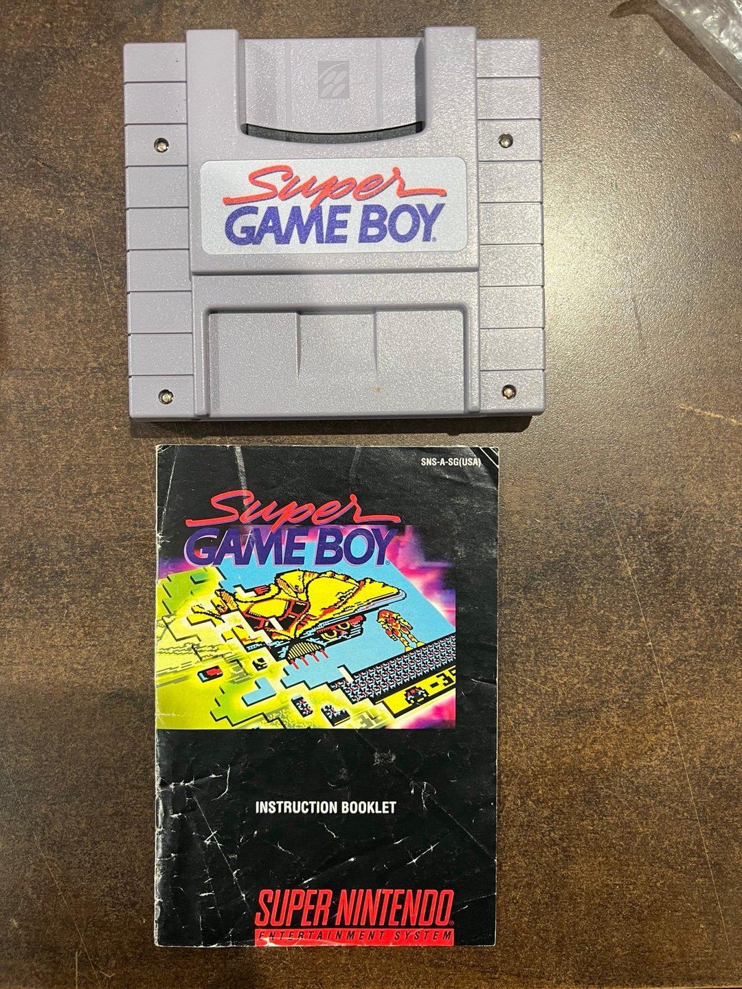 Super Gameboy Adapter to Play Gameboy Games on Super Nintendo SNES With ...